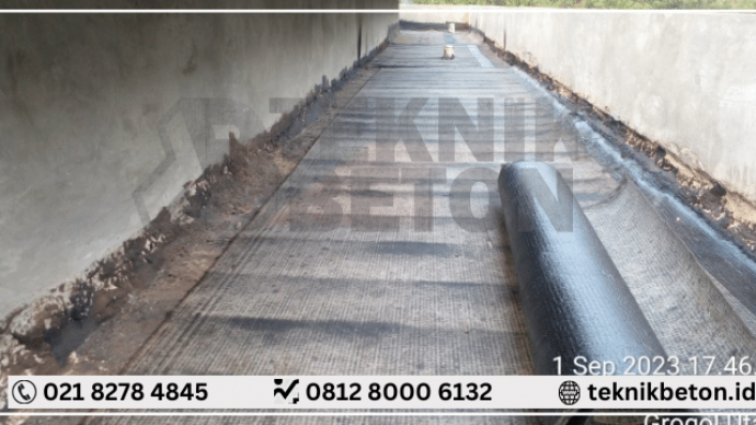 Aspal Waterproofing : Bitumen Waterproofing - Teknik Beton
